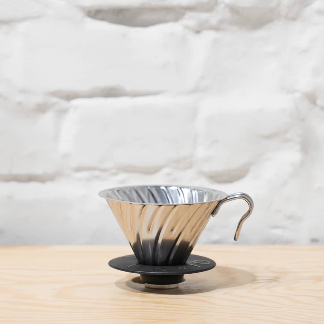 Hario V60 Metal Dripper aus Edelstahl - sweet spot kaffee – specialty ...